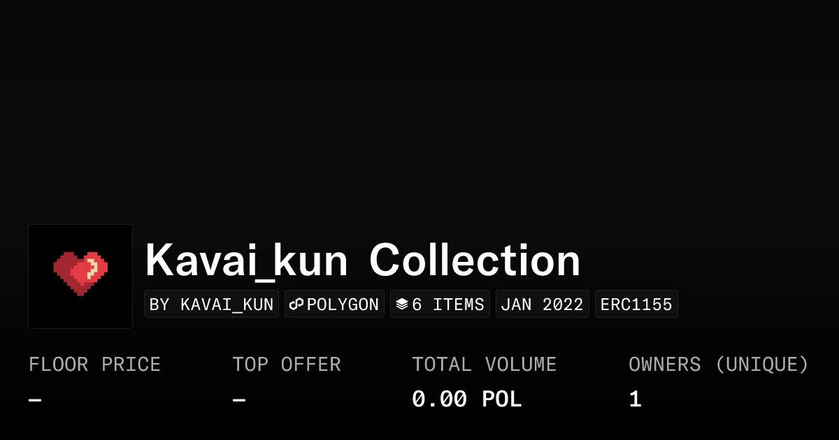 Kavai_kun Collection - Collection | OpenSea