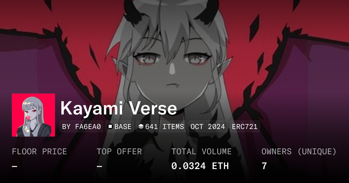 Kayami Verse - Collection | OpenSea