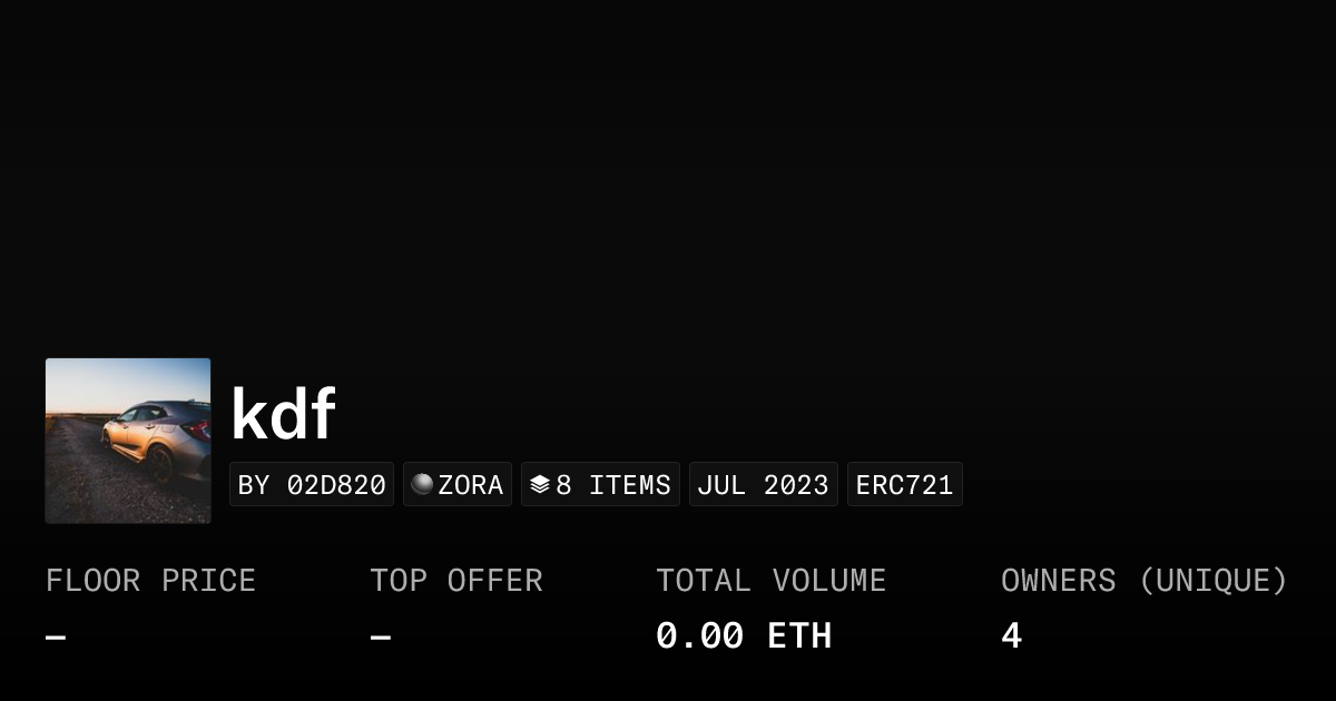 kdf - Collection | OpenSea