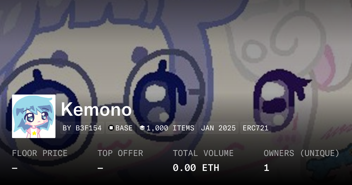 Kemono - Collection | OpenSea