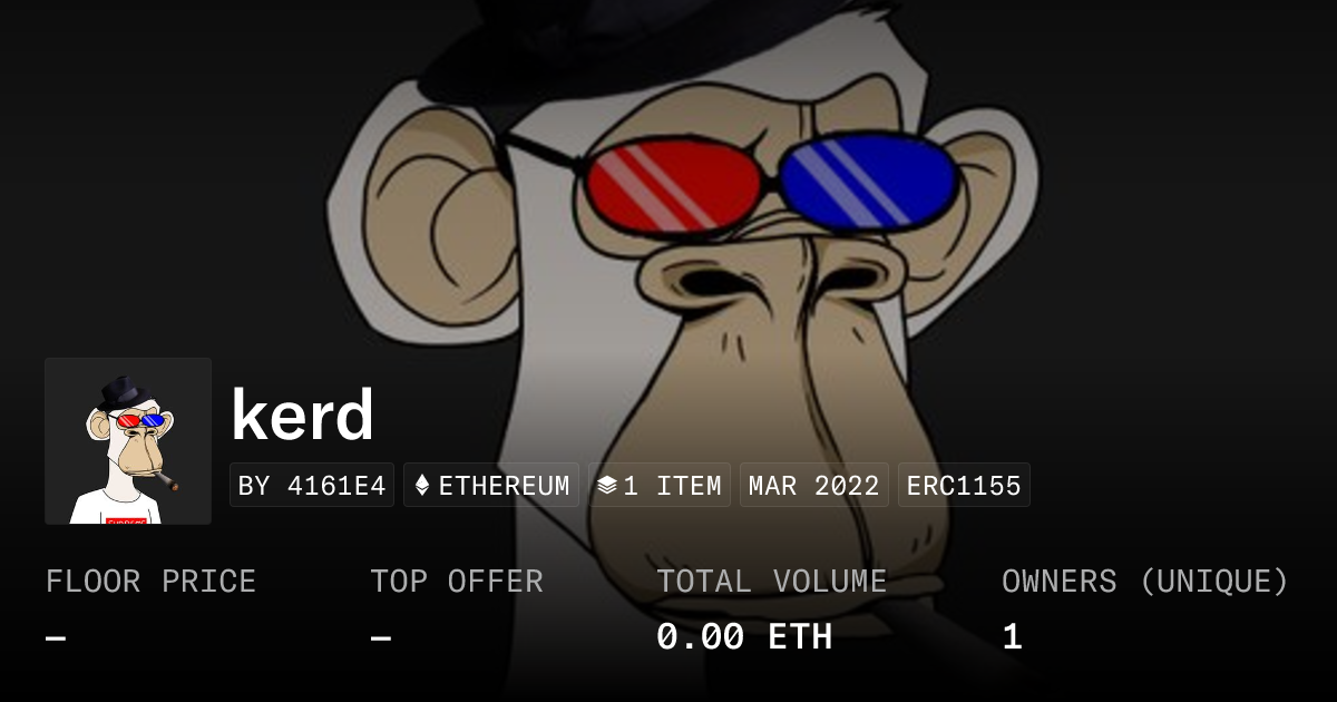 kerd - Collection | OpenSea