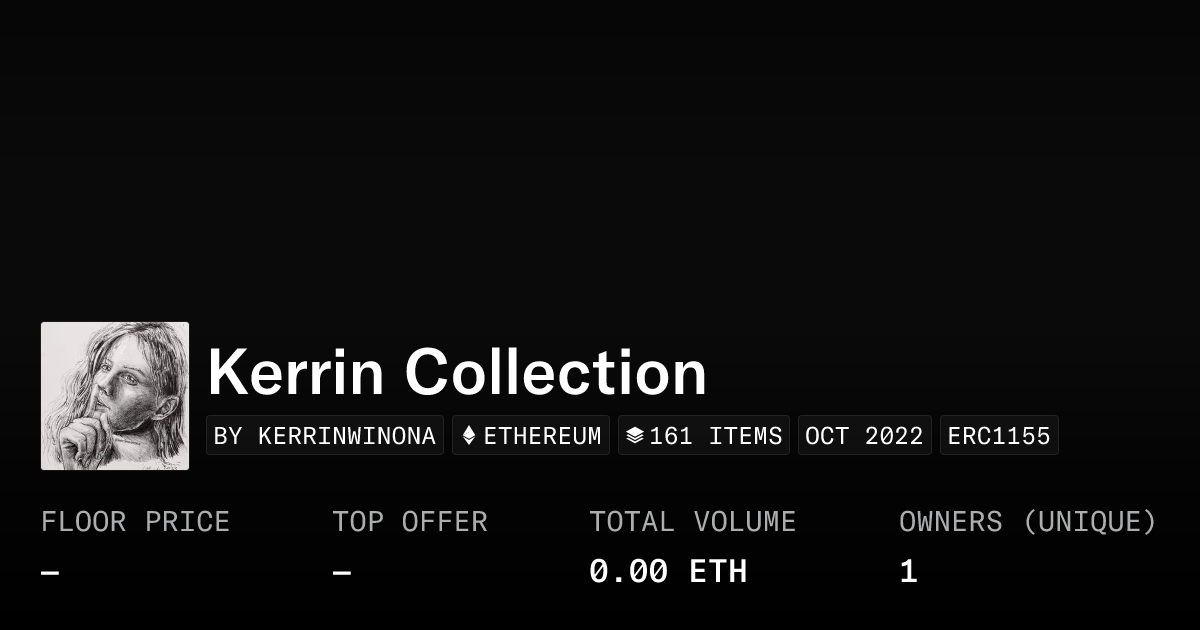 Kerrin Collection - Collection | OpenSea