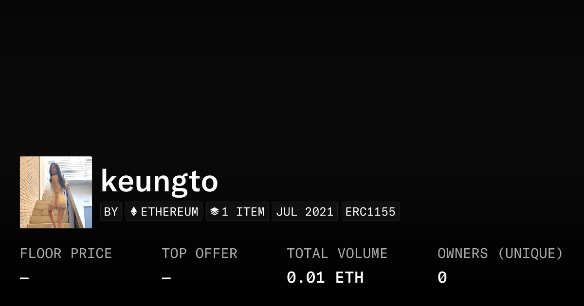 keungto - Collection | OpenSea