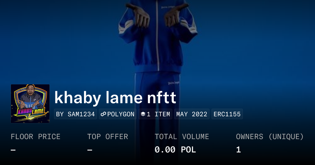 khaby lame nftt - Collection | OpenSea
