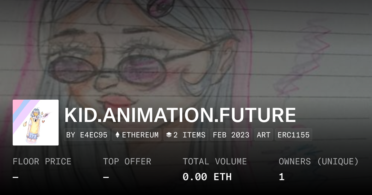 KID.ANIMATION.FUTURE - Collection | OpenSea