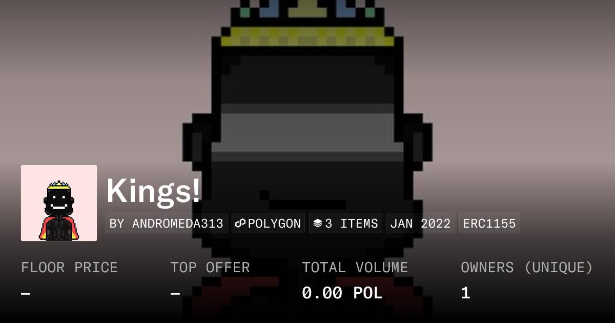 Kings! - Collection | OpenSea