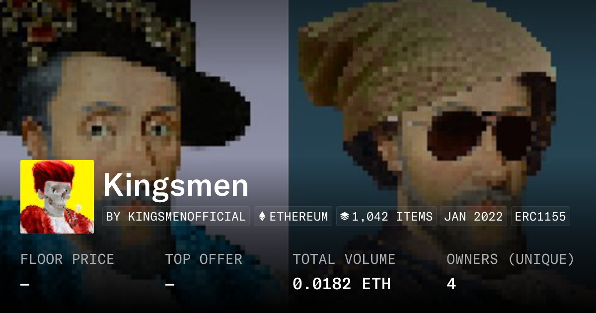 Kingsmen - Collection | OpenSea