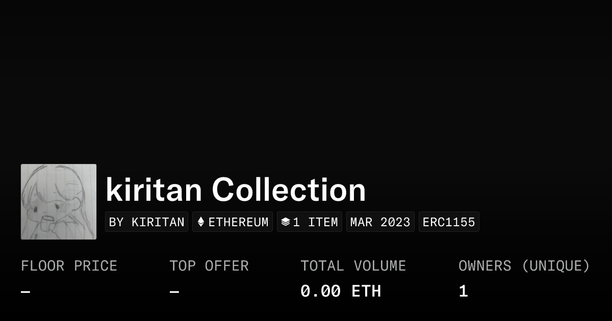 kiritan Collection - Collection | OpenSea