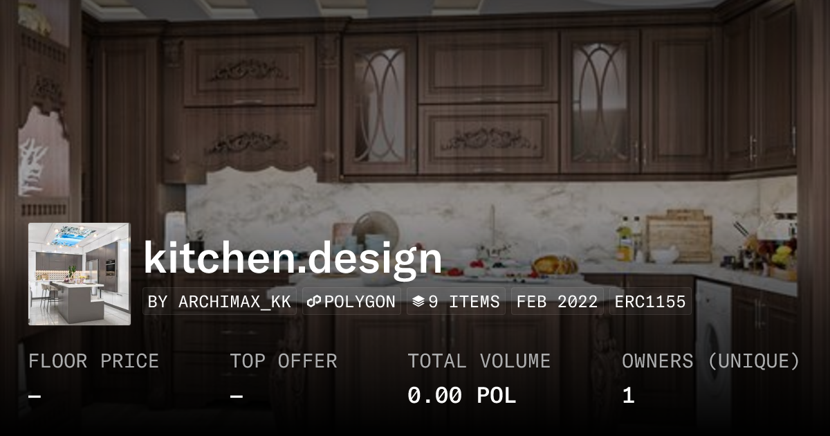 kitchen.design - Collection | OpenSea