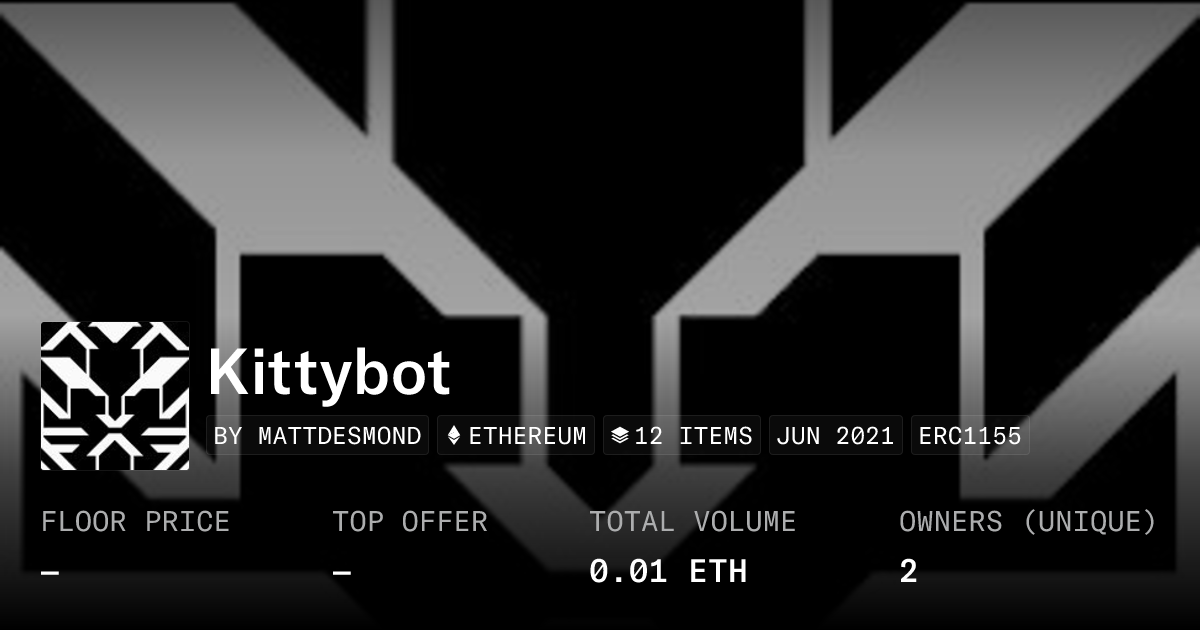 Kittybot - Collection | OpenSea