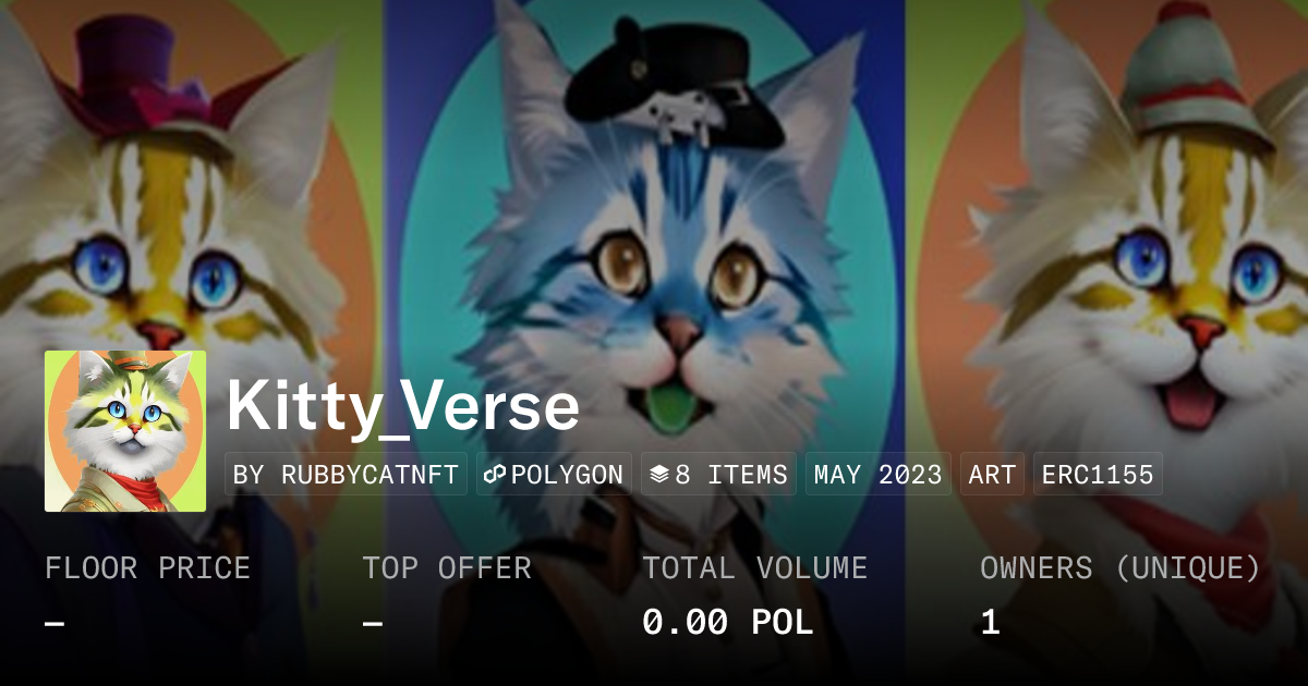 Kitty_Verse - Collection | OpenSea