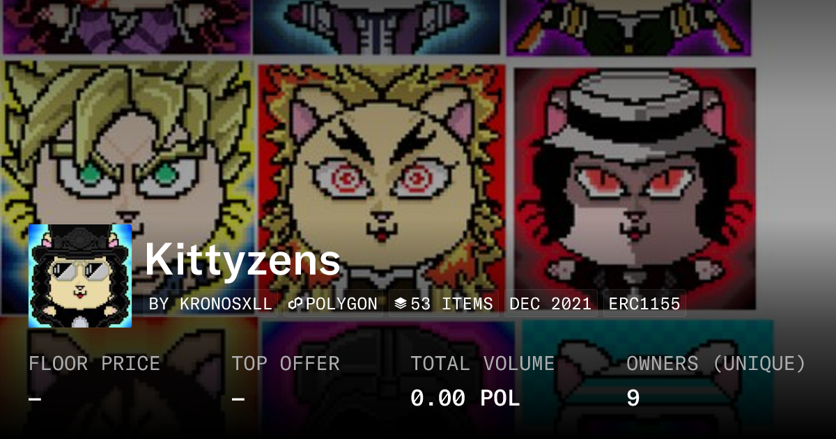 Kittyzens - Collection | OpenSea