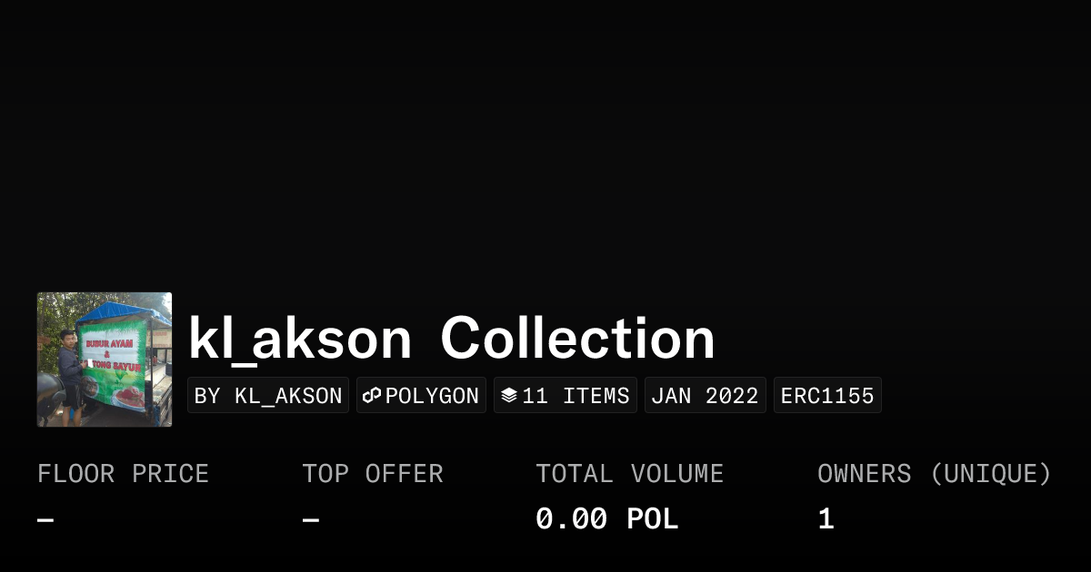 kl_akson Collection - Collection | OpenSea