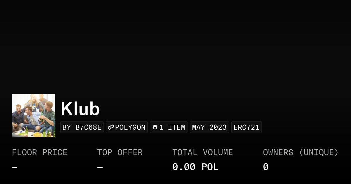 Klub - Collection | OpenSea