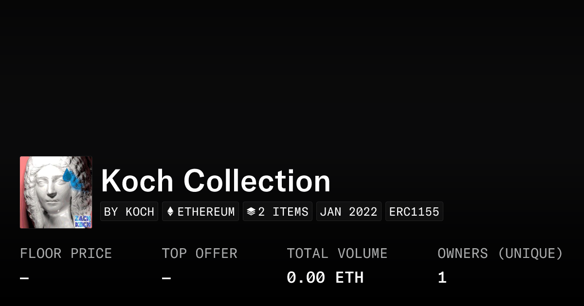 Koch Collection - Collection | OpenSea