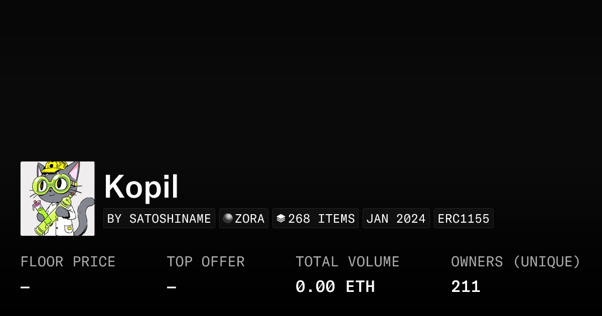 Kopil - Collection | OpenSea