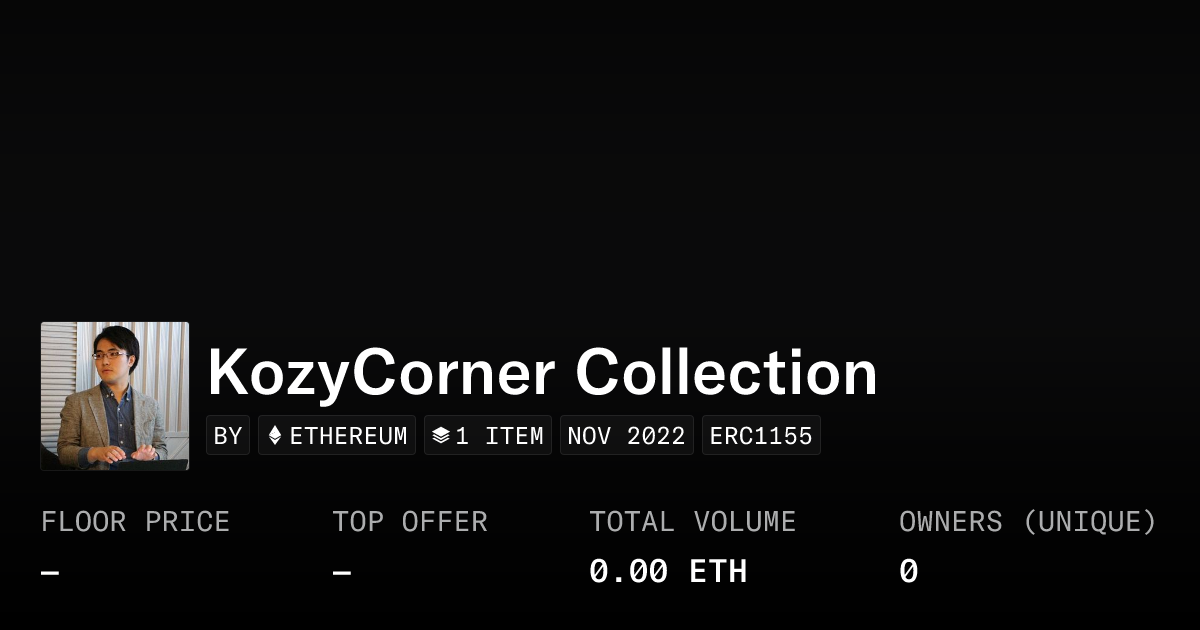 KozyCorner Collection - Collection | OpenSea
