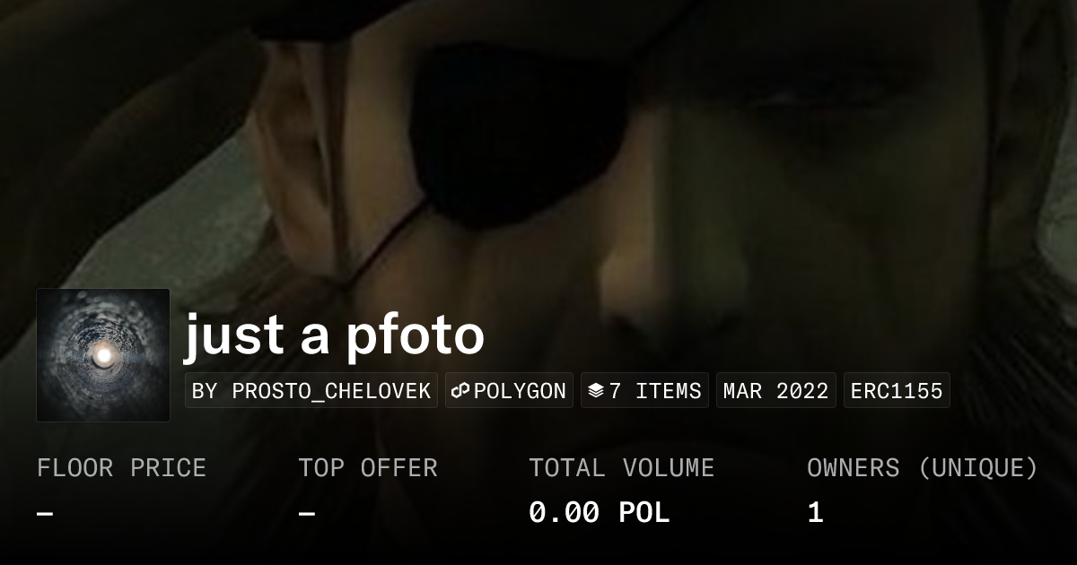 just a pfoto - Collection | OpenSea