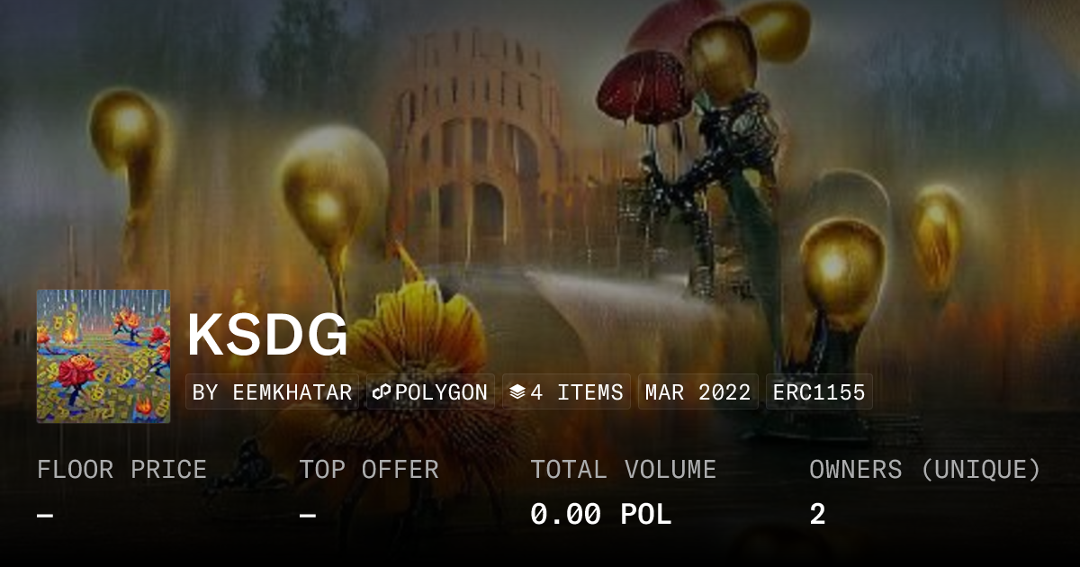 KSDG - Collection | OpenSea