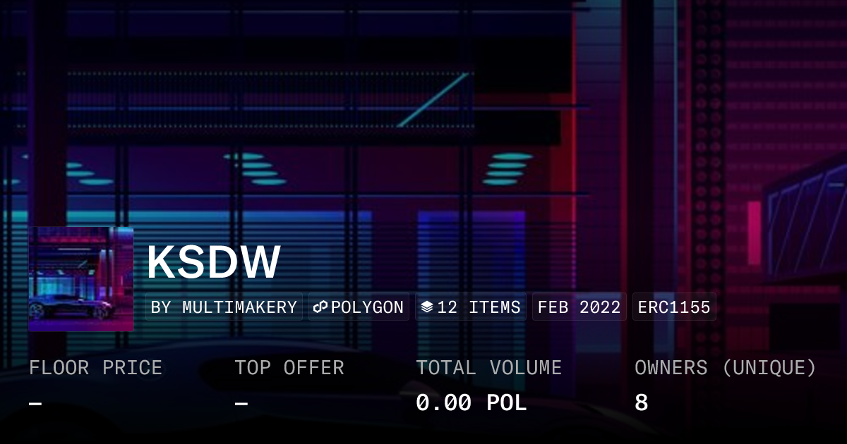 KSDW - Collection | OpenSea