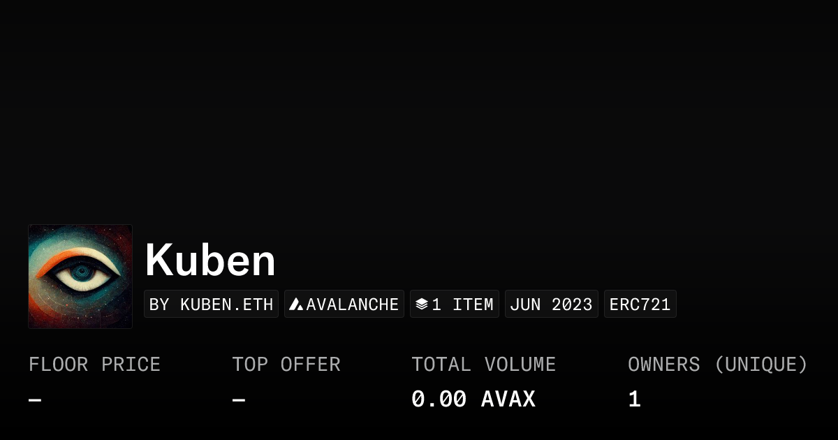 Kuben - Collection | OpenSea