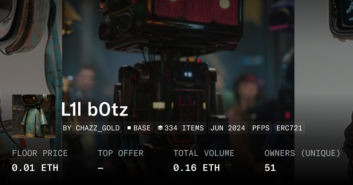L1l b0tz - Collection | OpenSea
