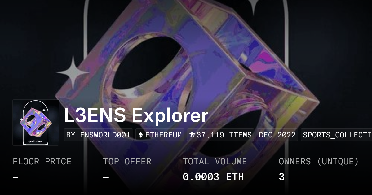 L3ENS Explorer - Collection | OpenSea