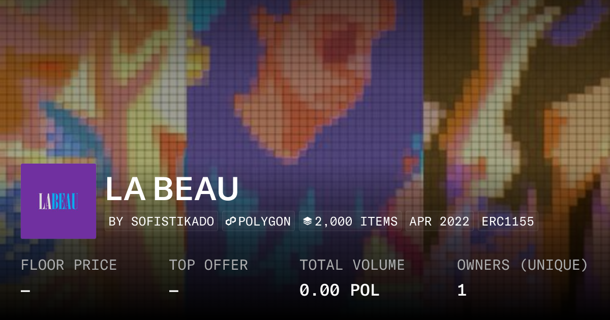 LA BEAU - Collection | OpenSea
