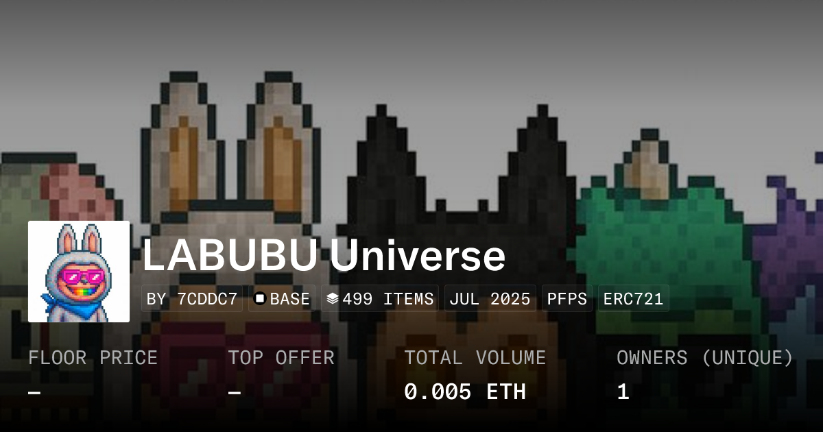 LABUBU Universe - Collection | OpenSea