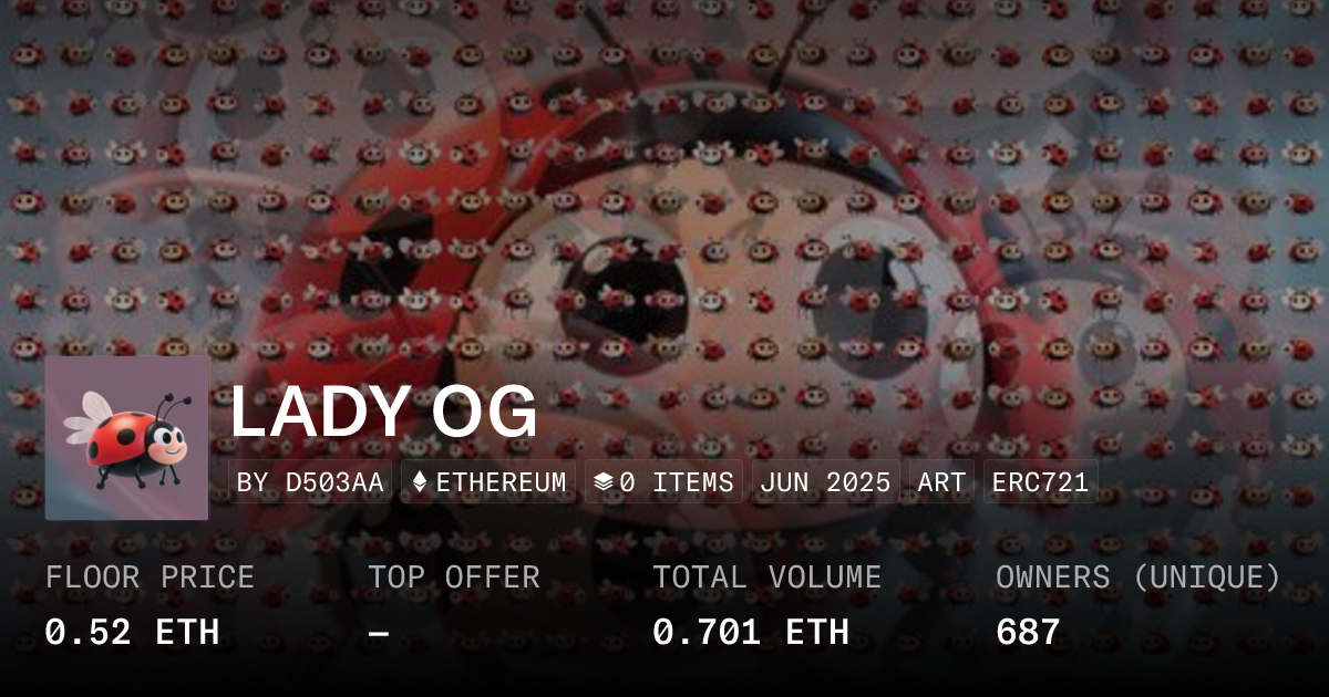 LADY OG - Collection | OpenSea