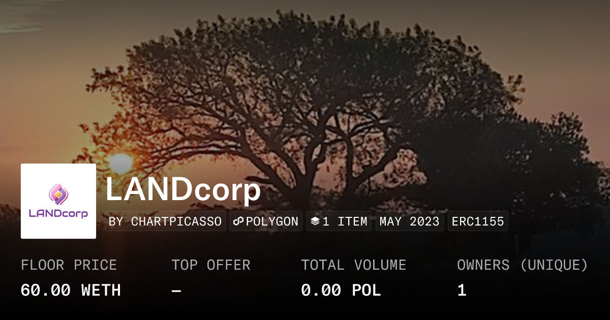 LANDcorp - Collection | OpenSea