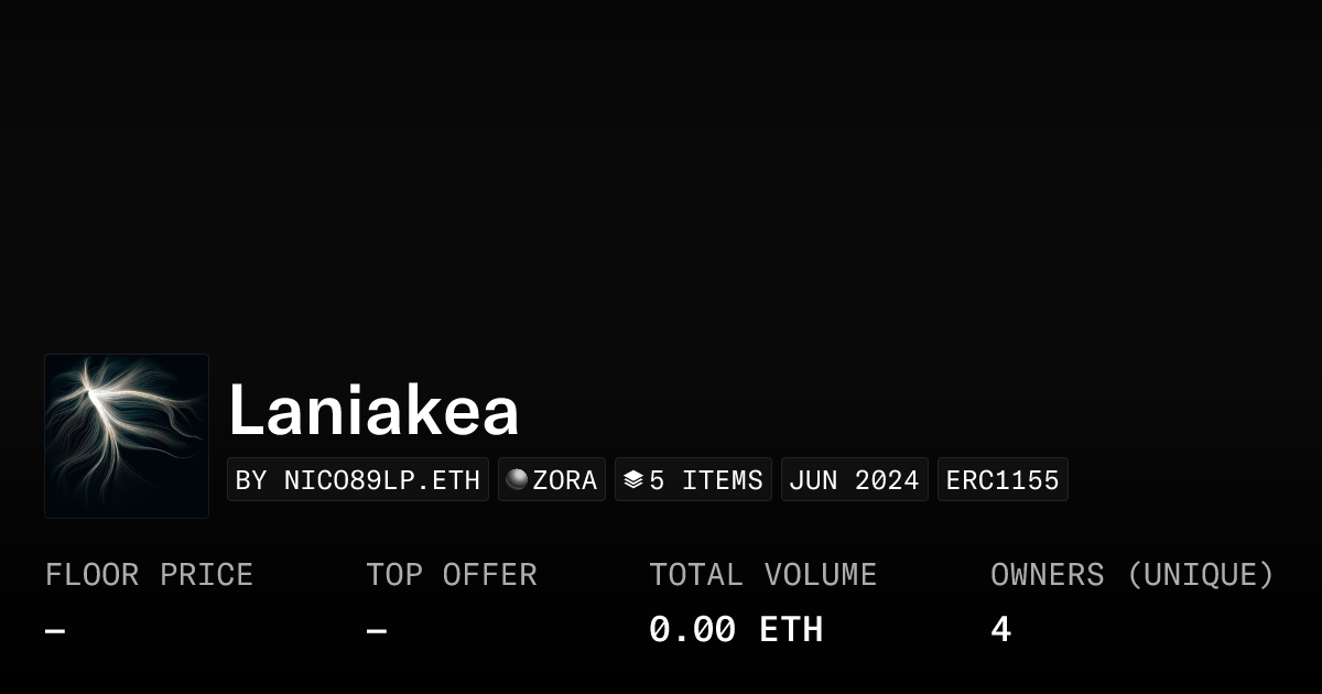 Laniakea - Collection | OpenSea