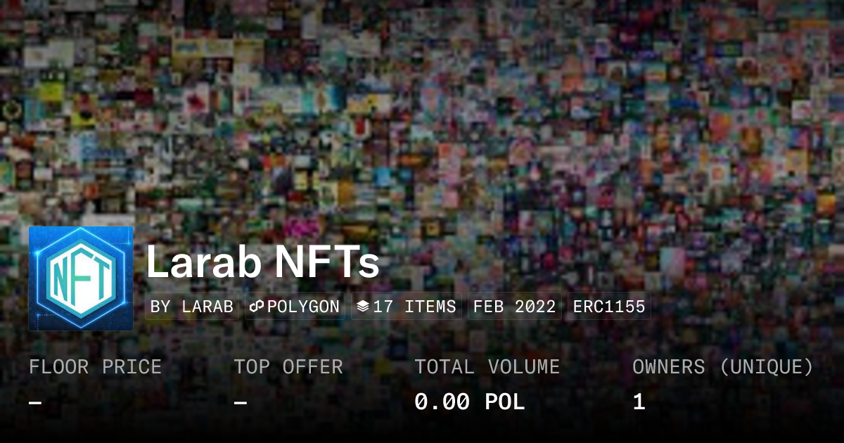 Larab NFTs - 收藏 | OpenSea