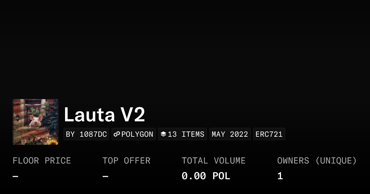 Lauta V2 - Collection | OpenSea