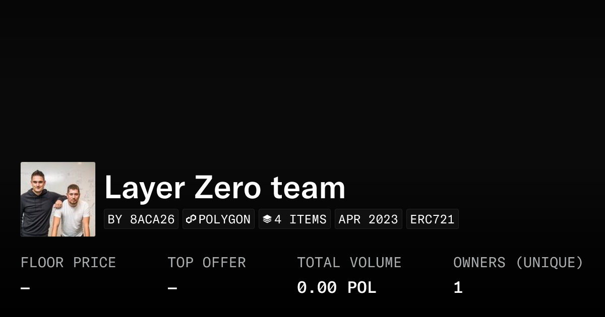 Layer Zero team - Collection | OpenSea