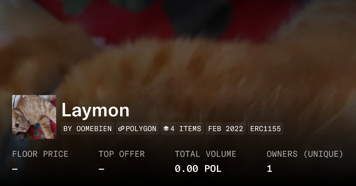 Laymon - Collection | OpenSea