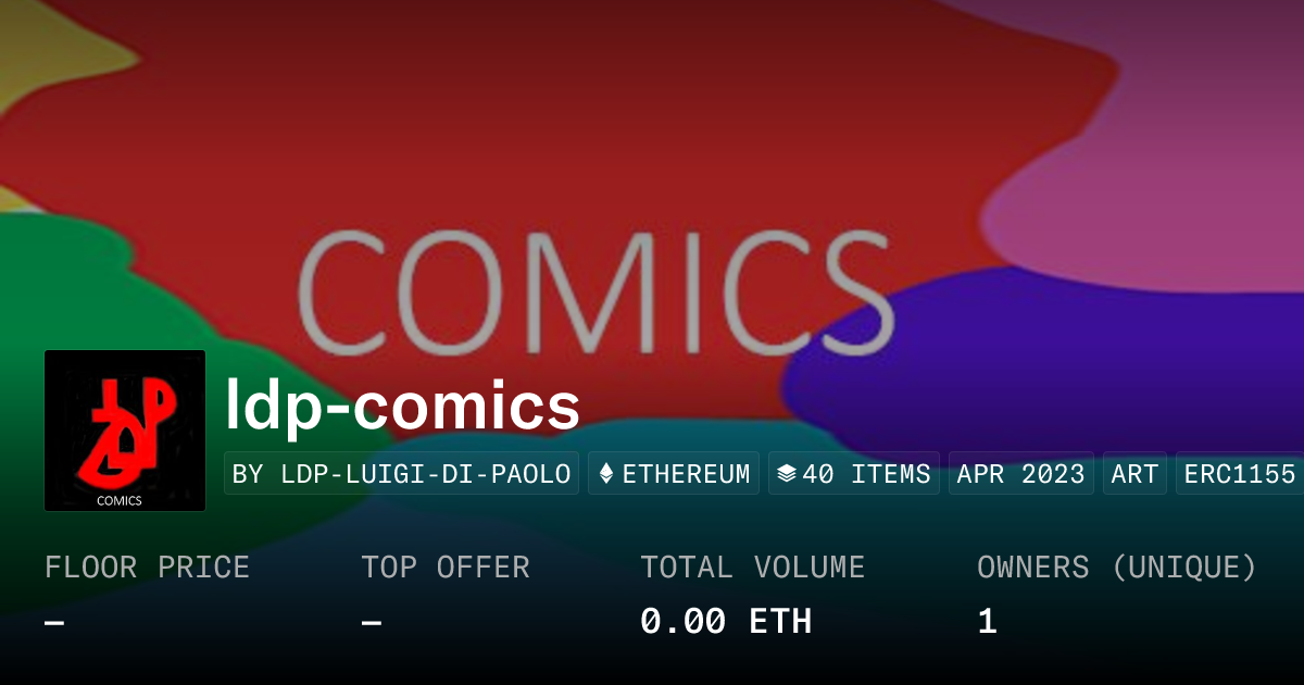 ldp-comics - Collection | OpenSea