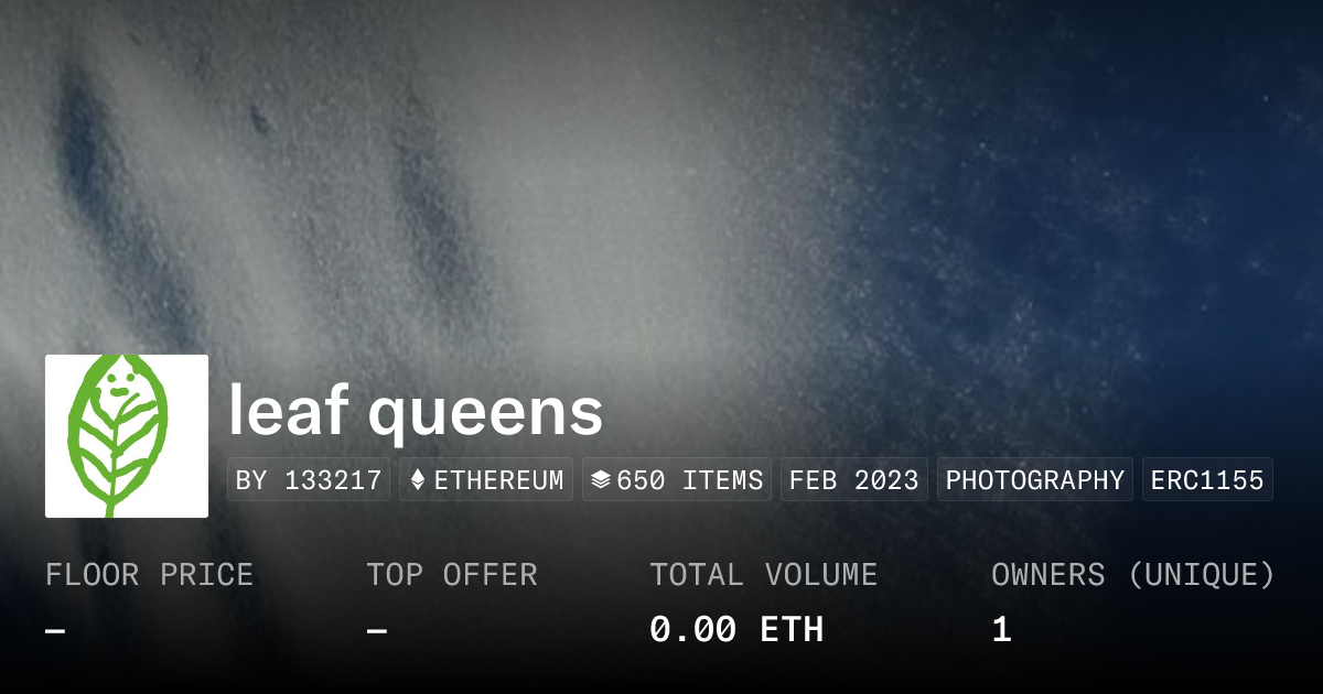 leaf queens - Collection | OpenSea