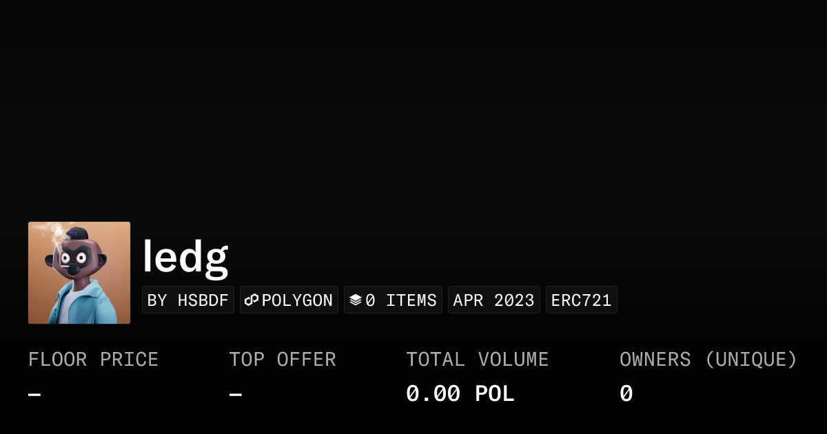 ledg - Collection | OpenSea