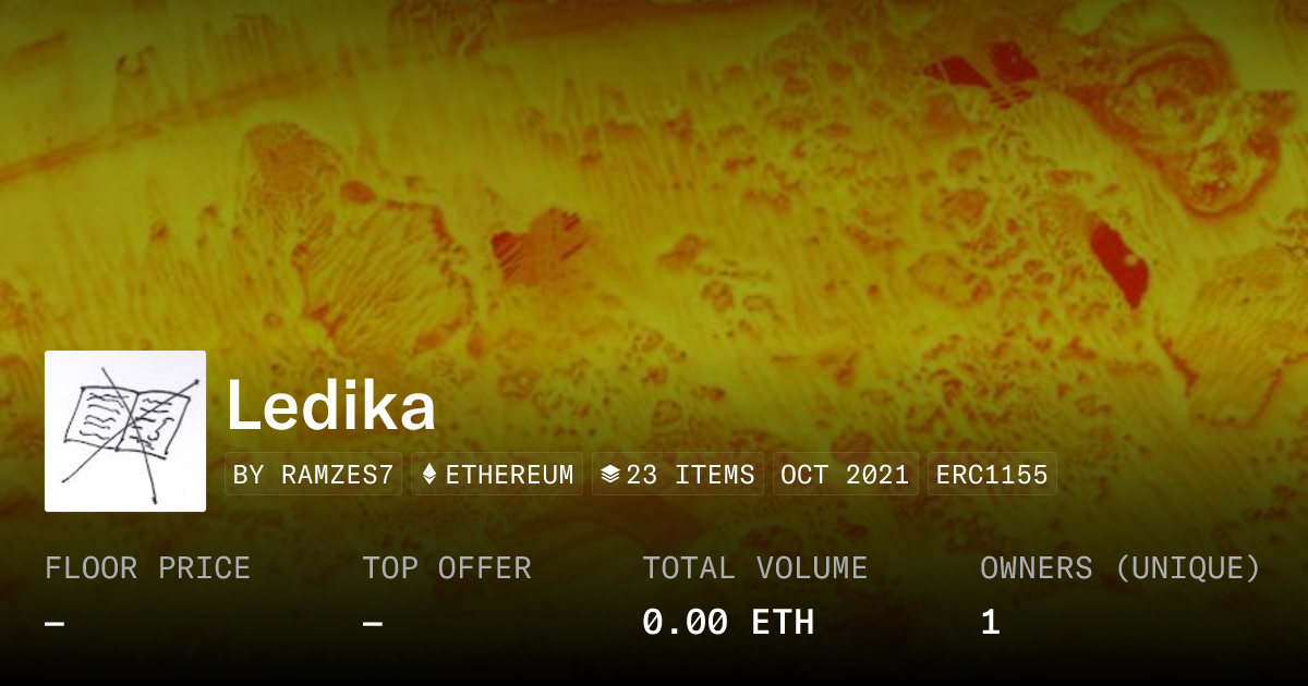 Ledika - Collection | OpenSea