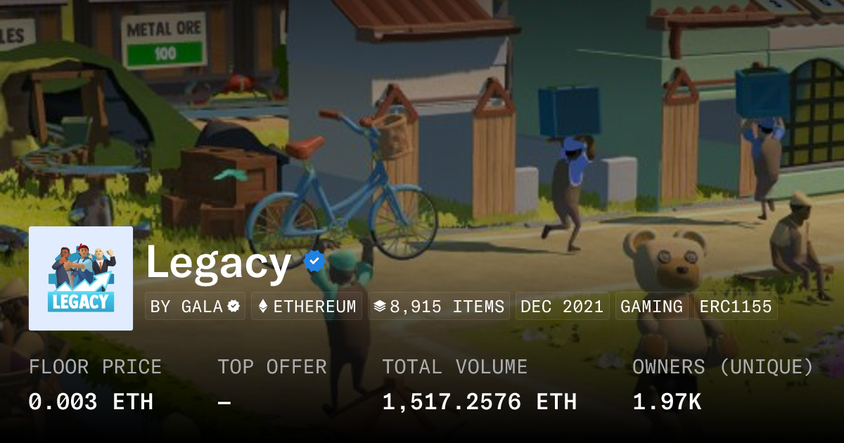 Legacy - Collection | OpenSea