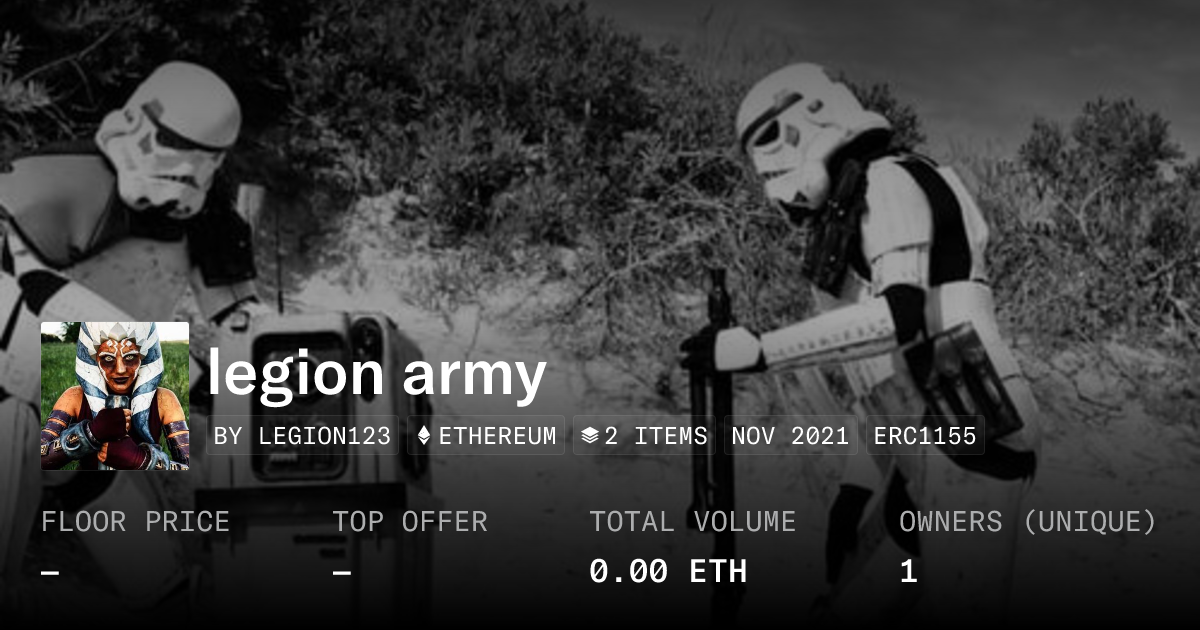 legion army - Collection | OpenSea