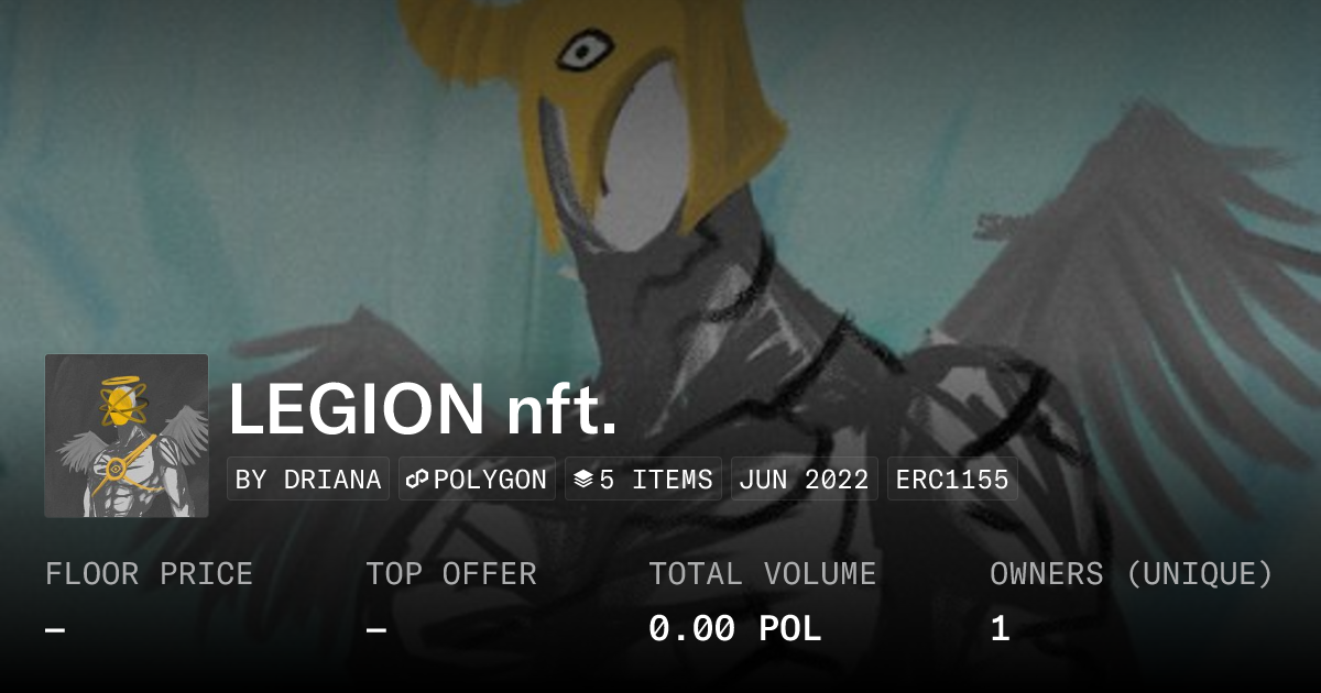 LEGION nft. - Collection | OpenSea