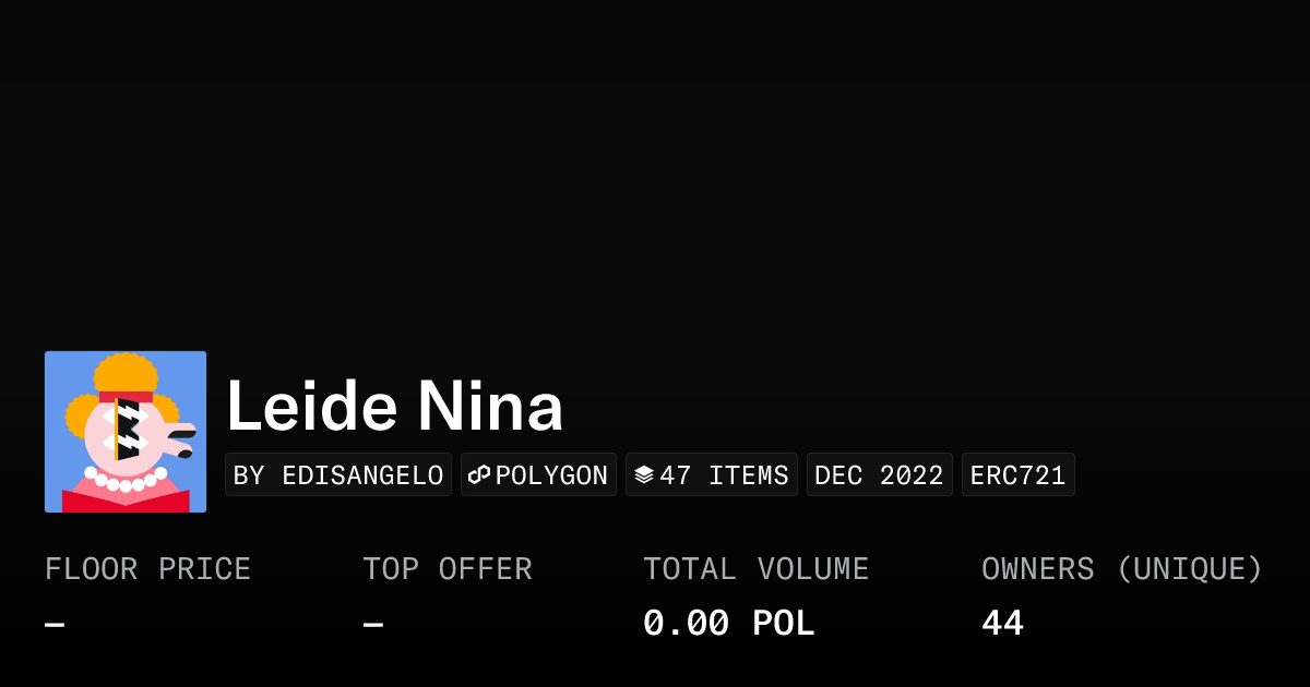 Leide Nina - Collection | OpenSea