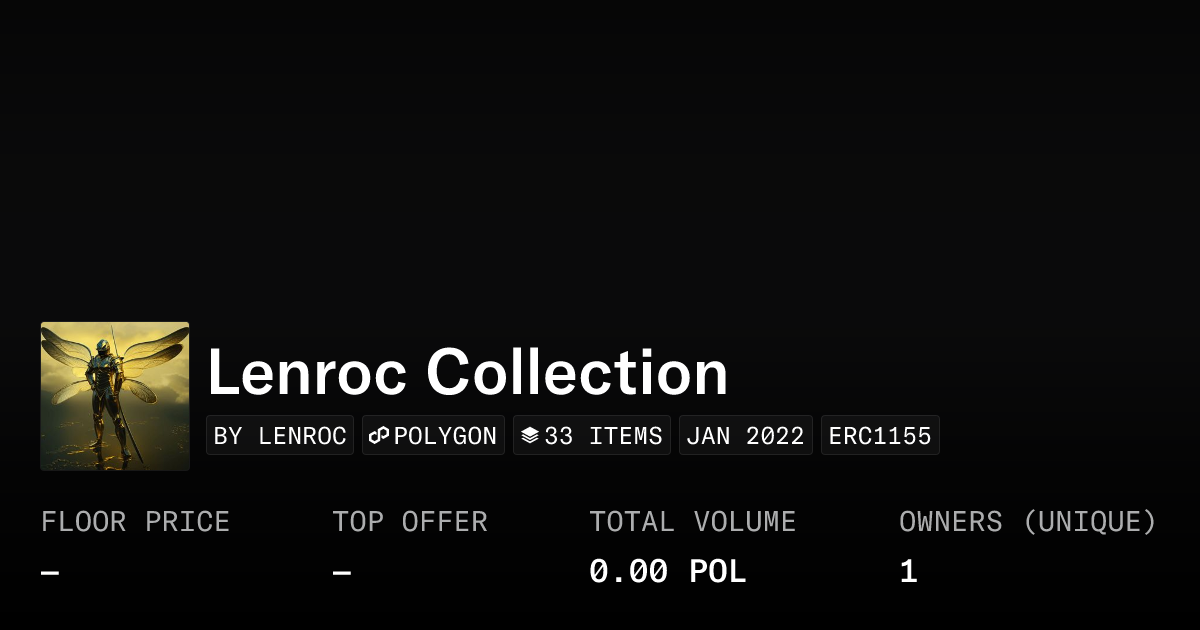 Lenroc Collection - Collection | OpenSea