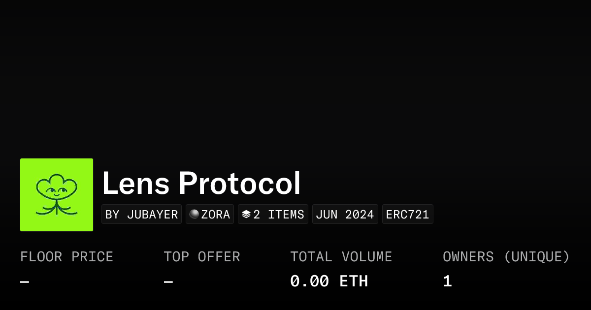 Lens Protocol - Collection | OpenSea