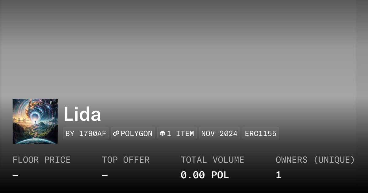 Lida - Collection | OpenSea