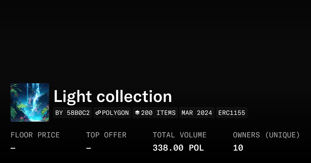 Light collection - Collection | OpenSea