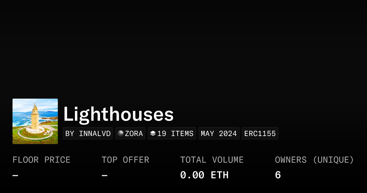 Lighthouses - Collection | OpenSea