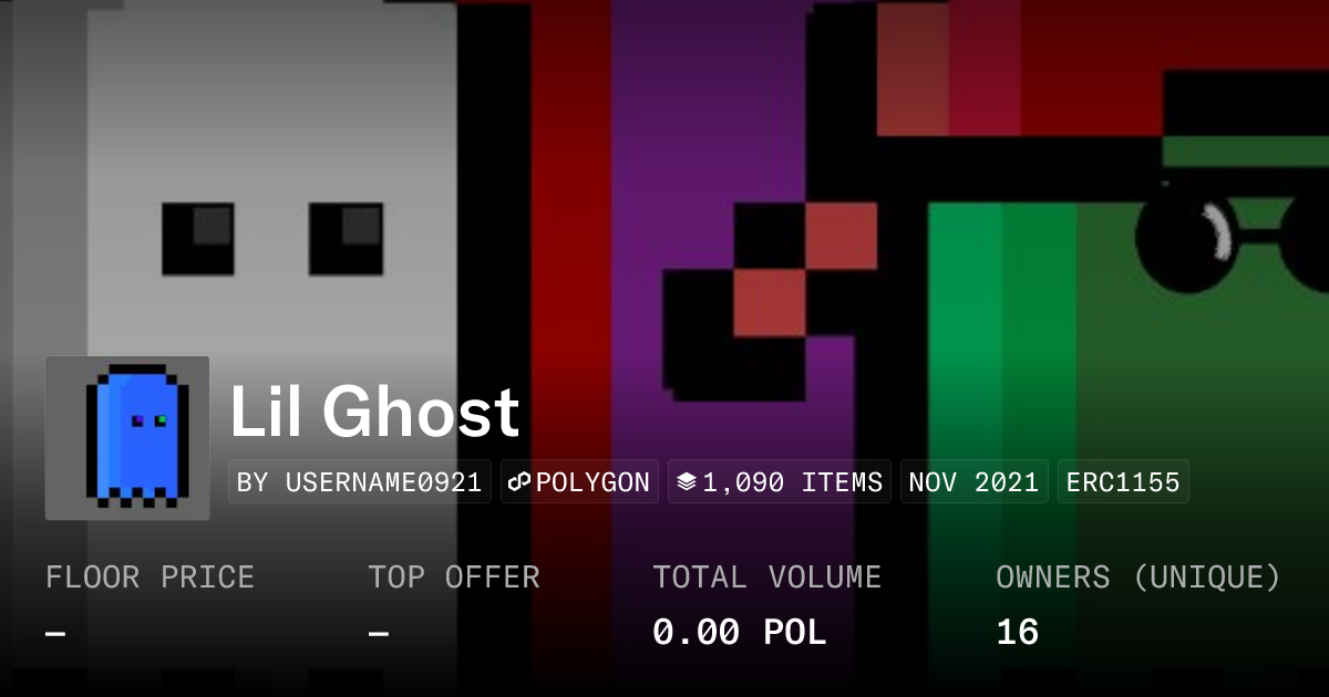 Lil Ghost - Collection | OpenSea